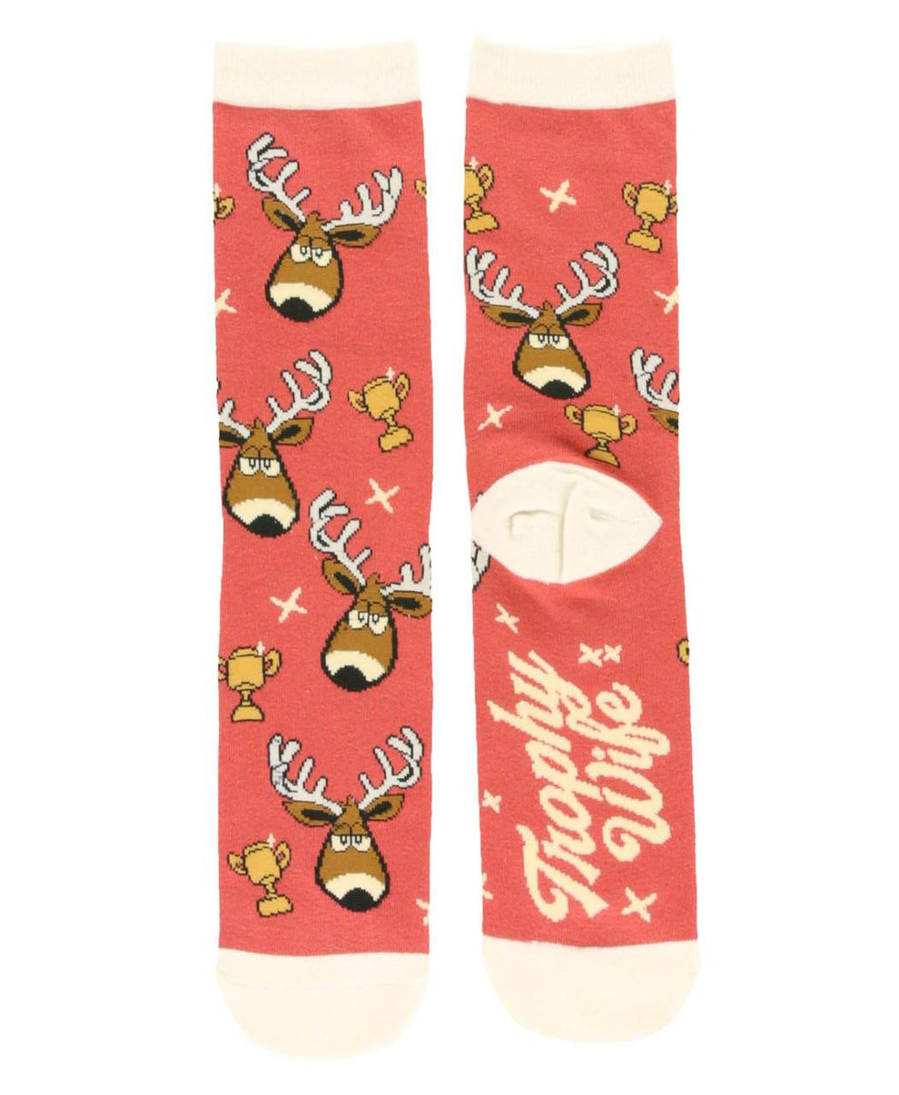 "TROPHY WIFE" CREW SOCKS | FREDERICKSBURG – Yee Haw Ranch Outfitters
