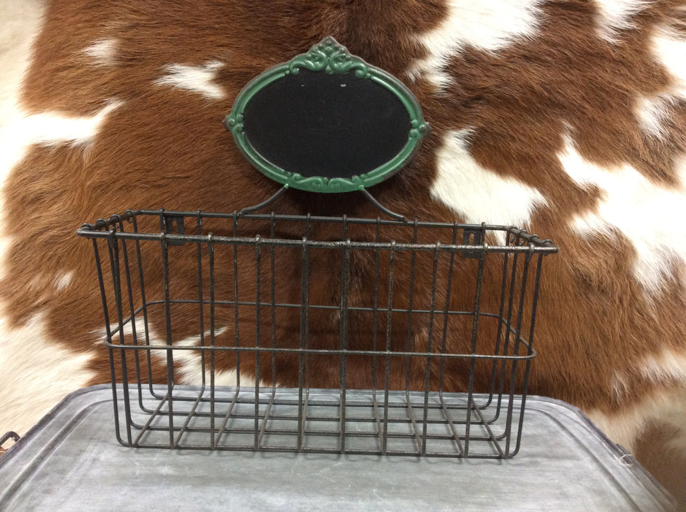 Metal baskets with Chalkboard – Yee Haw Ranch Outfitters